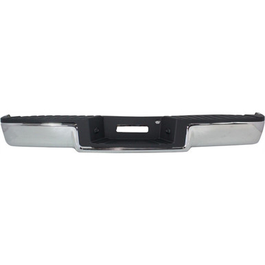 Complete Rear Steel Bumper Assembly Chrome For 2006-2008 Ford F-150 ...
