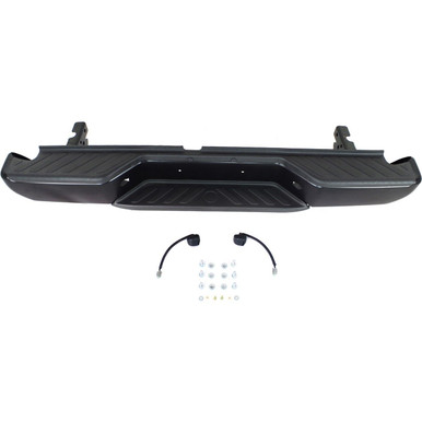 Rear Step Bumper For 2005-2019 Nissan Frontier Primed Without Sensor ...