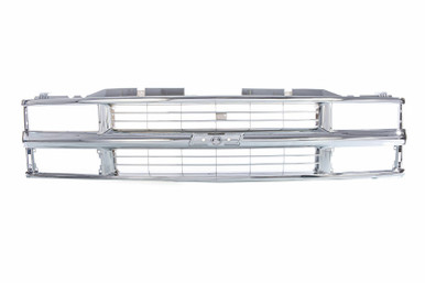 Chrome Grille For Chevrolet Blazer C1500 K1500 Suburban Tahoe - Bumpers.com