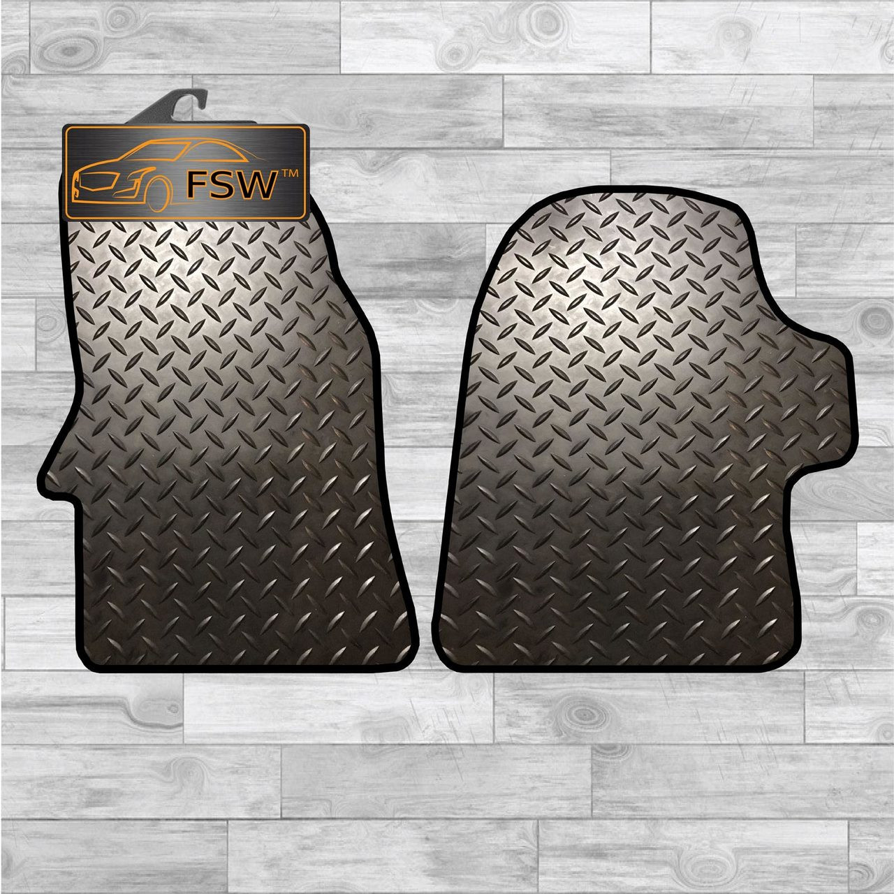 Mercedes Sprinter Van 1995-2006 3MM Rubber Heavy Duty Mats