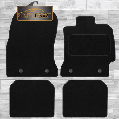 Toyota Gt86 2012-On Carpet Mats Black