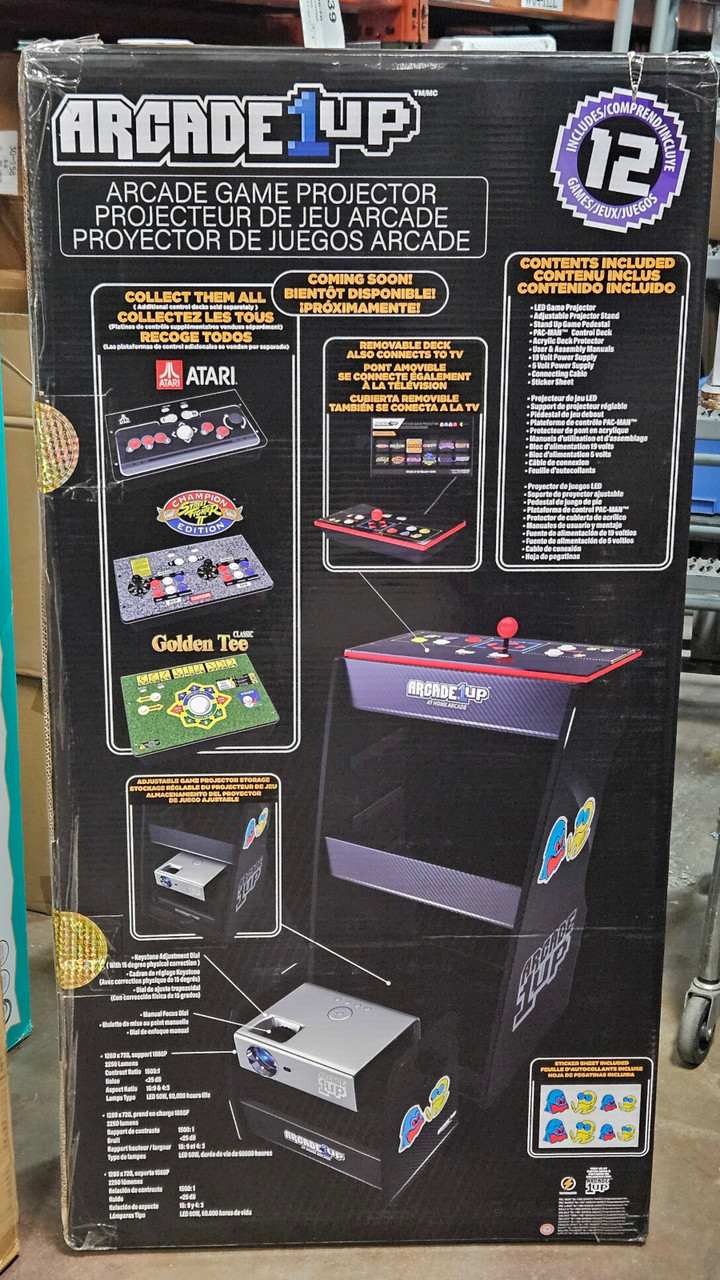 Arcade 1Up PAC-MAN Arcade Game Projector