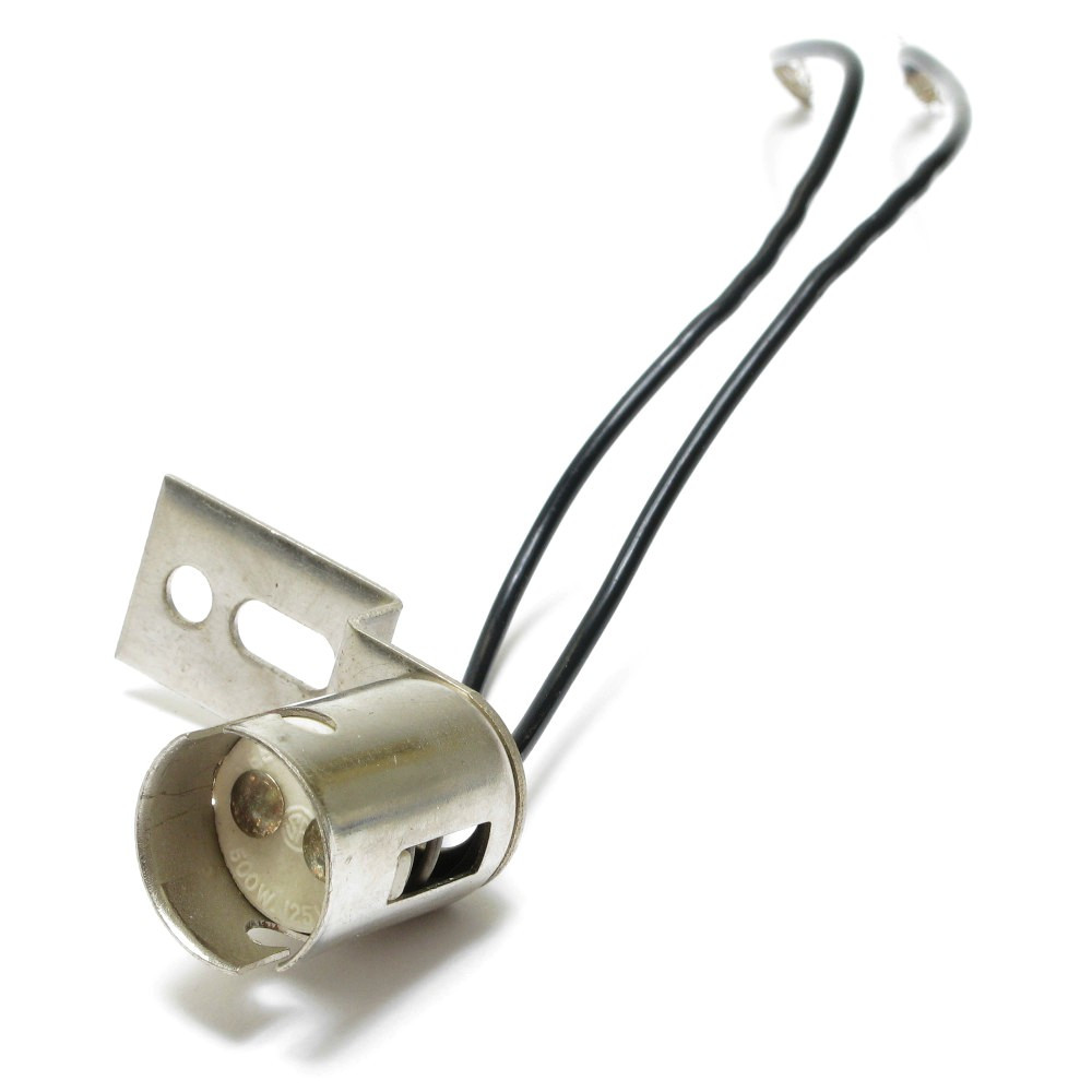 BA15d Socket for Double-Contact Bayonet Bulbs