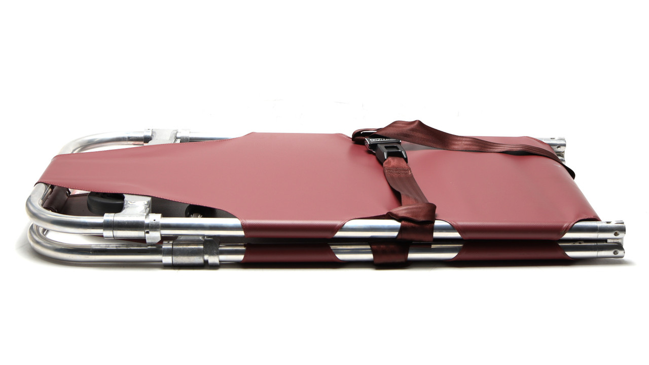 Ferno Model 11 Stretcher, Burgundy