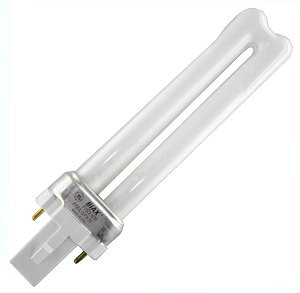 Biax S, Twin Tube Compact Fluorescent 2-Pin Lamp