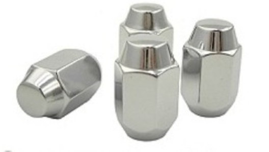 Chrome Plated 12mm X 1.25 Conical Seat 2E Lug Nuts