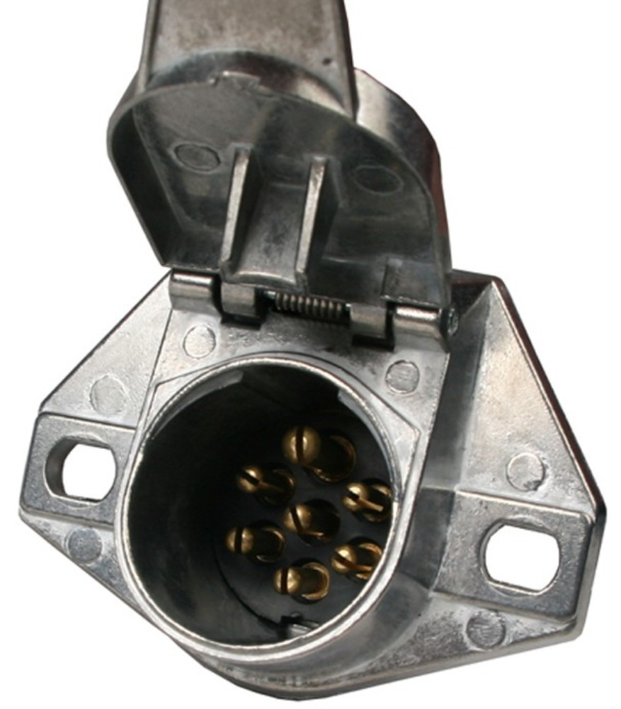 7-Way Round Split Pin Trailer Connector