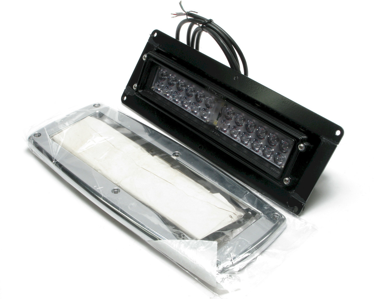 Whelen PSL2BLK Pioneer Slimline Dual Panel Brow Mount Vehicle Light