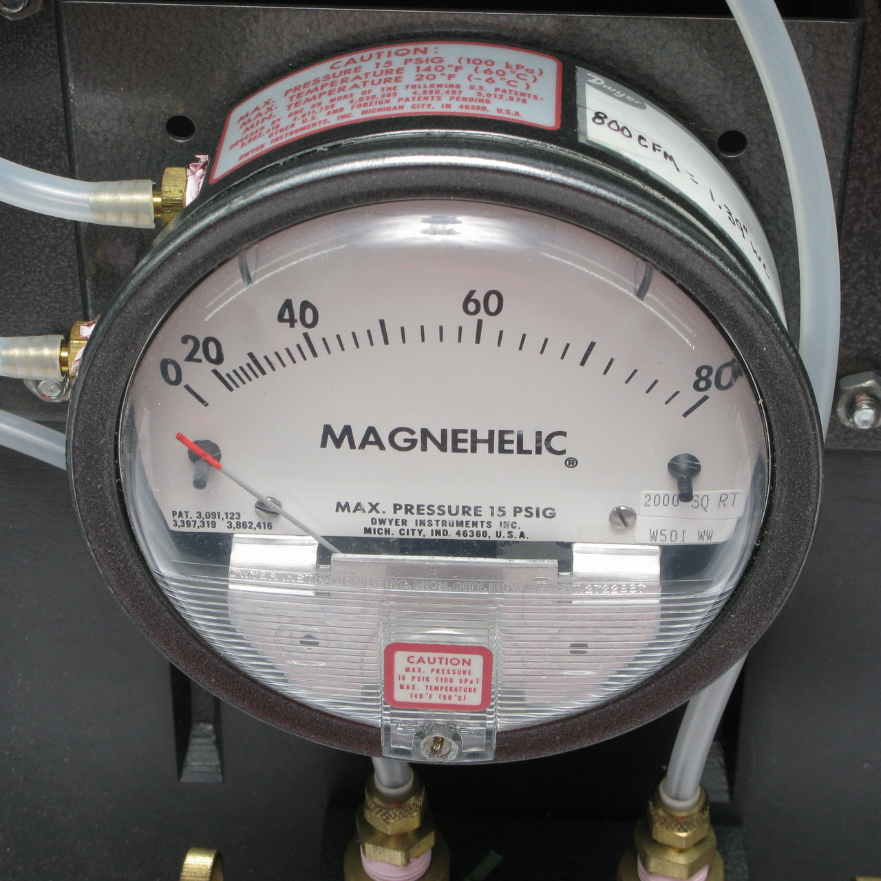 Dwyer 100215-00 Magnehelic Portable Flowmeter Kit