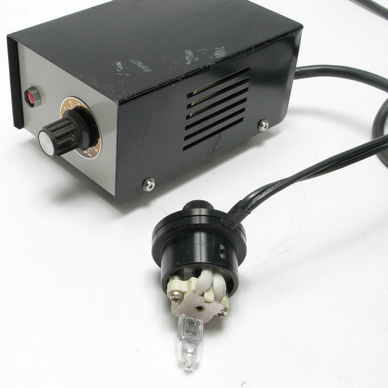 Gaertner Stereo Microscope w/Digital Positioner and Light Module, as-is