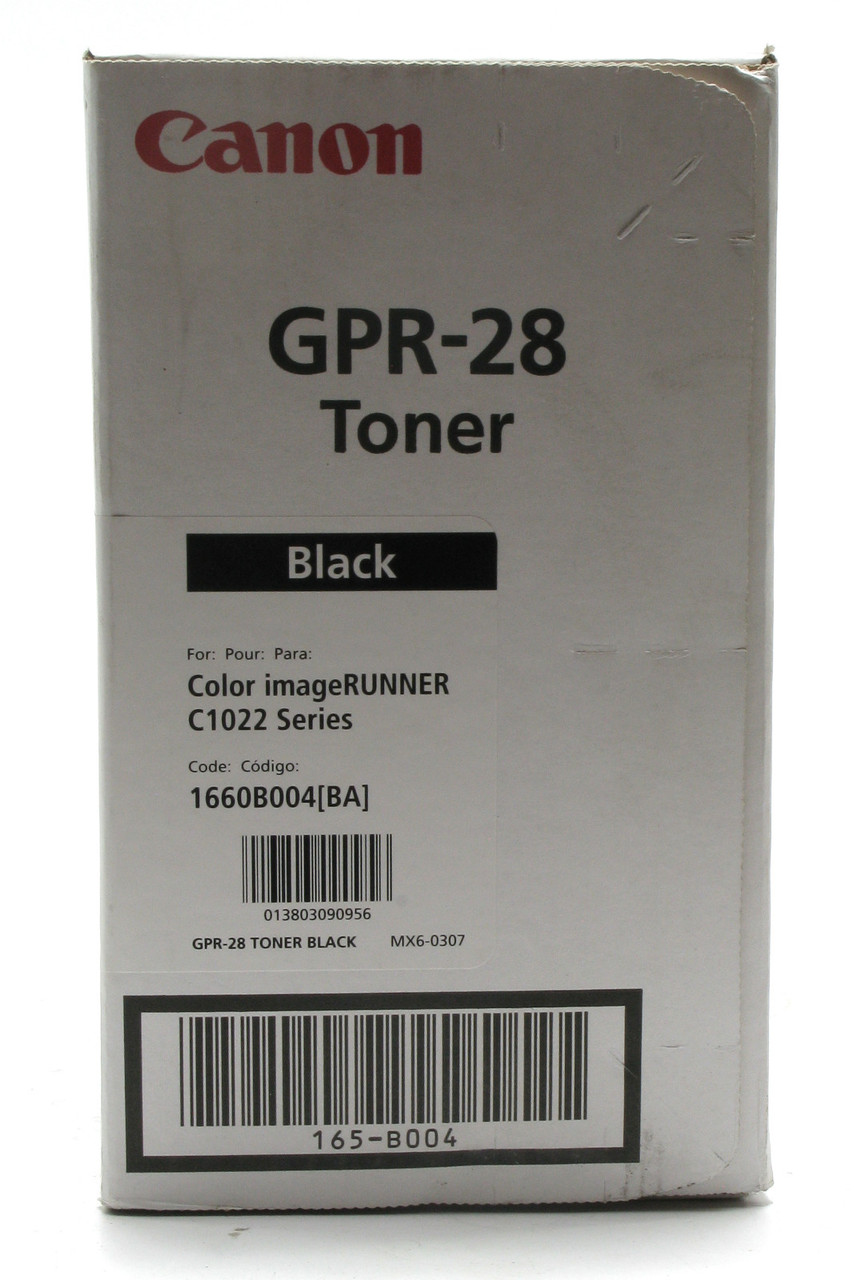 Canon GPR-28 Standard Yield Toner Cartridges, Cyan Magenta Yellow Black ...
