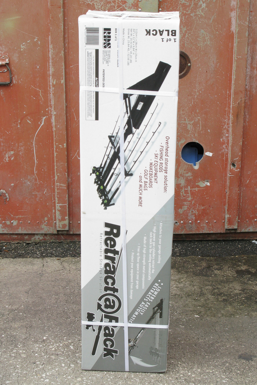 Retract-A-Rack Overhead Storage Unit