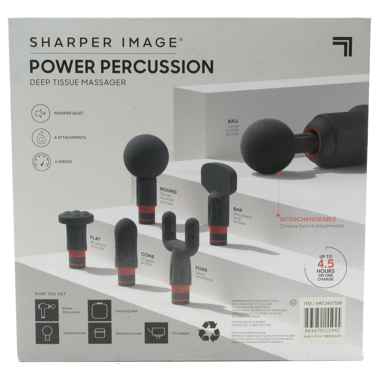 Sharper Image Power Percussion Deep Tissue Massager