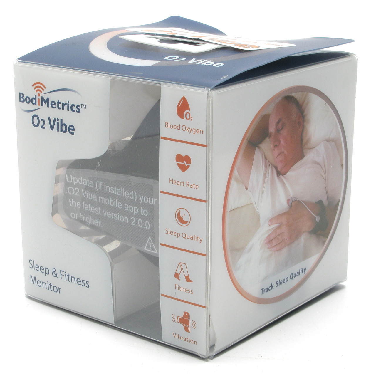 BodiMetrics O2 Vibe Sleep & Fitness Monitor