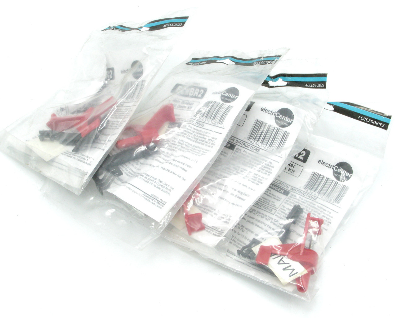 Siemens electriCenter ECMBR2 Main Breaker Hold Down Kit, 4pc lot