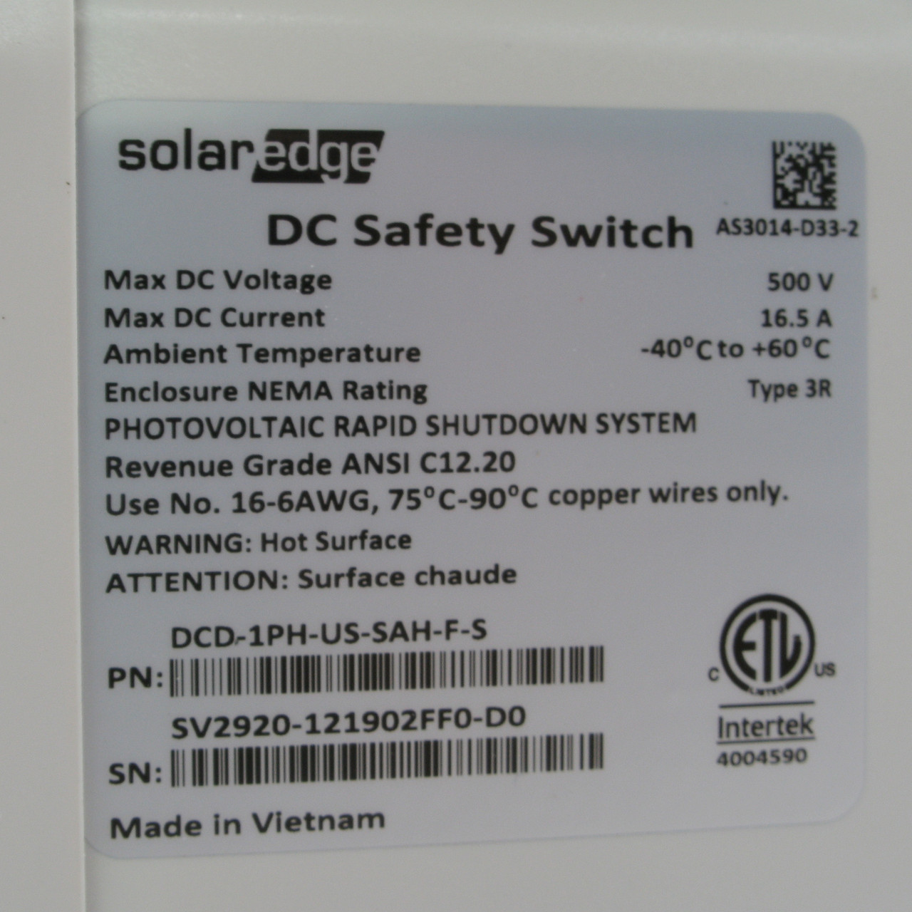 Solar Edge SE6000H, Single Phase Inverter With HD-Wave Technology, 6kW ...