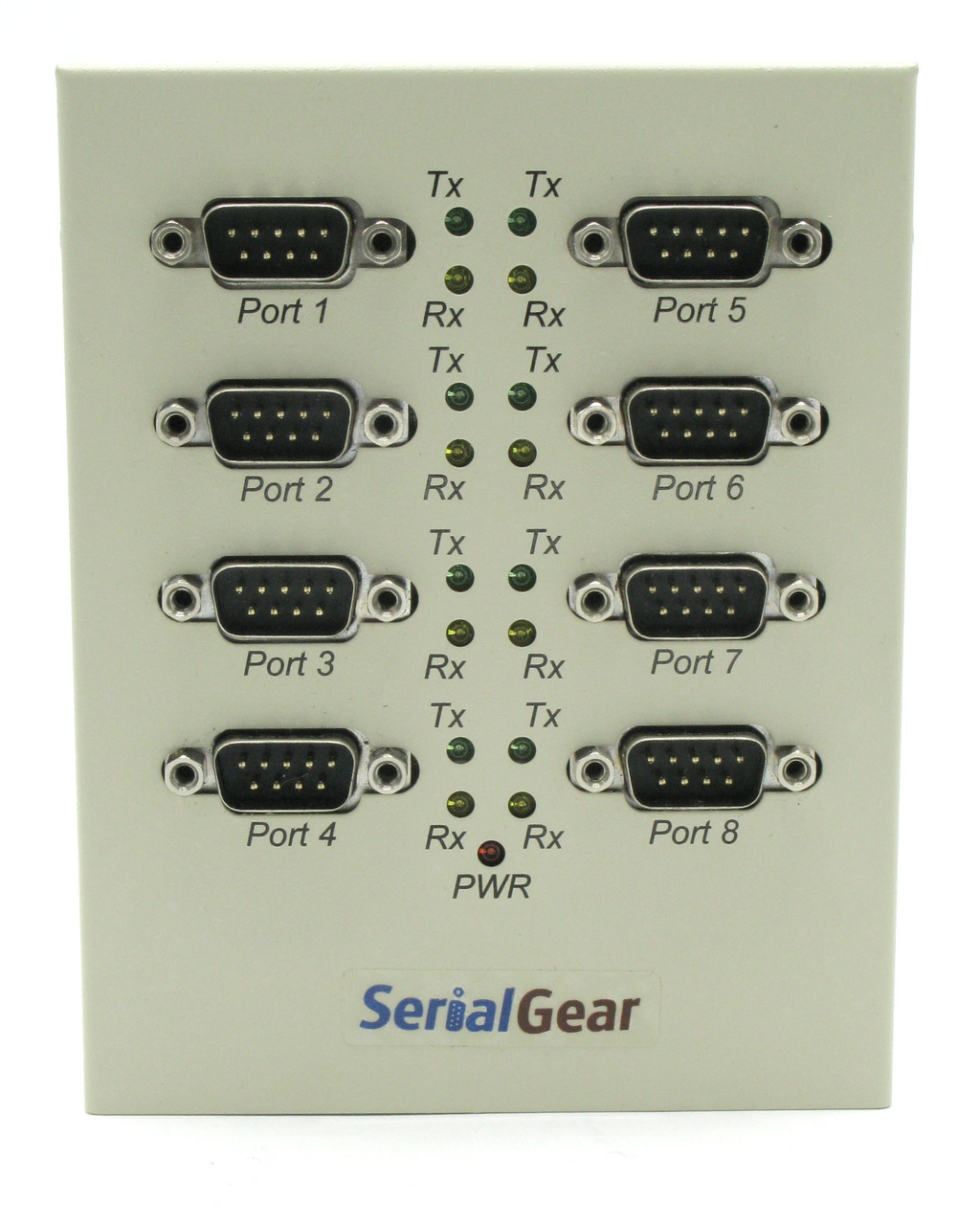 8-Port USB to RS-232 DB-9 Industrial Serial Adapter