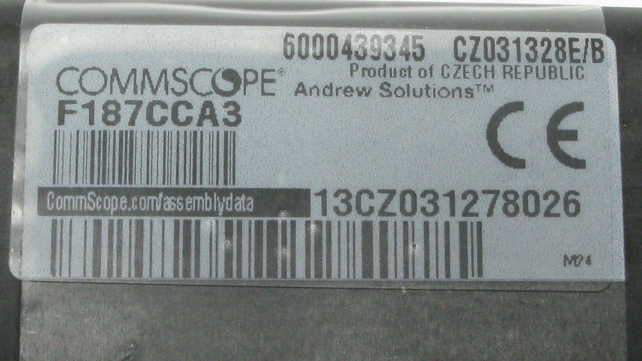 Commscope F187CCA3 FlexTwist Flexible Twist WR187 Waveguide