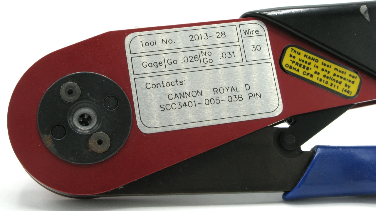 DMC 2013-28 Crimping Tool, 30AWG