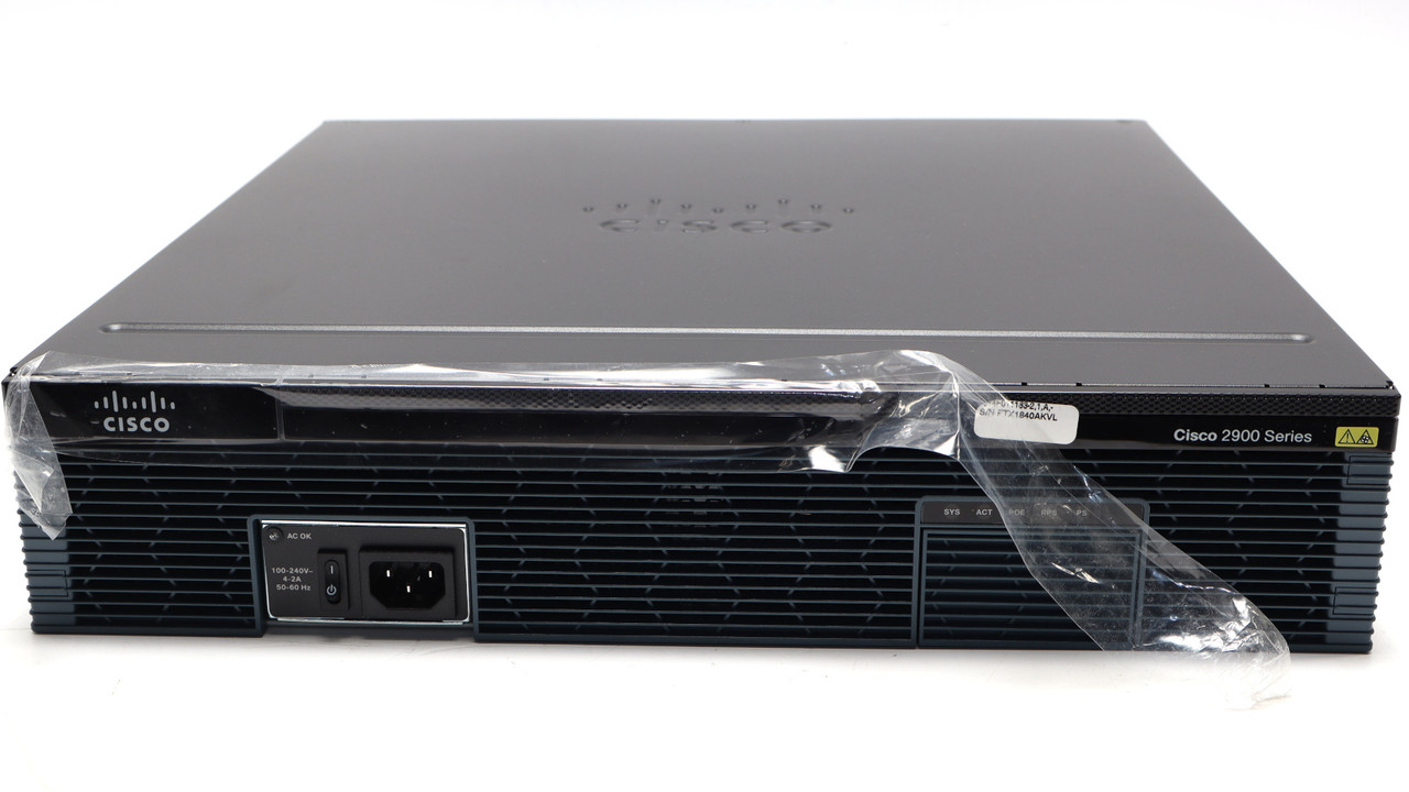 Cisco 2921 Integrated Services Router