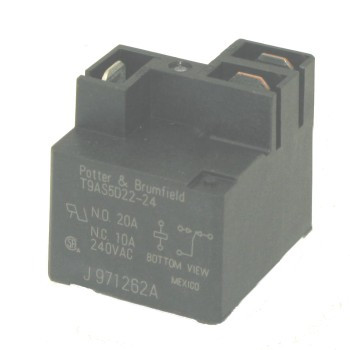 PCB Mount / Panel Power Relay - 24Vdc 10/20A
