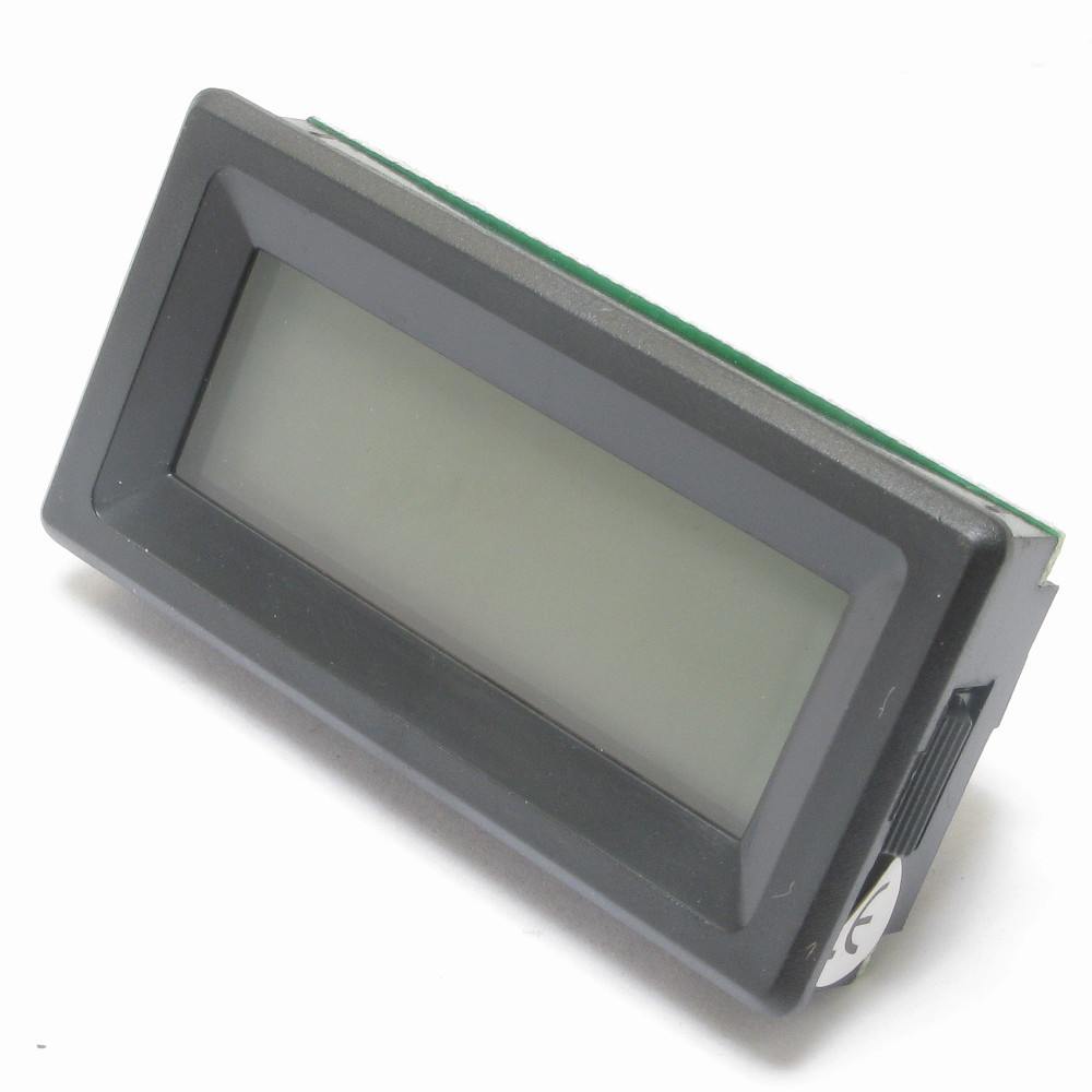 3-1/2 Digit LCD, Digital Panel Meter, 0 - 20 Volt DC