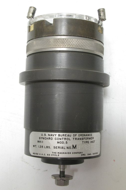 US Navy Bureau of Ordnance Synchro Control Transformer Type 1 HCT Mark ...