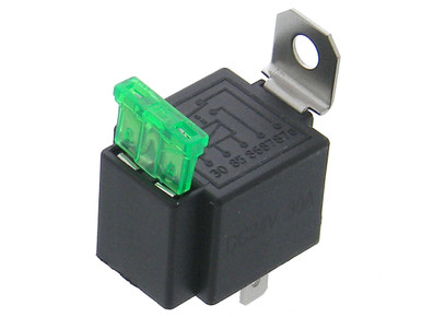 24VDC SPDT Automotive Relay - with 30A Fuse