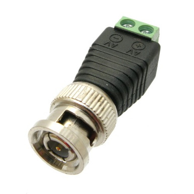 BNC Male to Screw Terminals Adapter