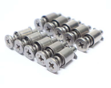 1142012-10 1/4 Turnlock Fastener Stud Assembly, 10pc