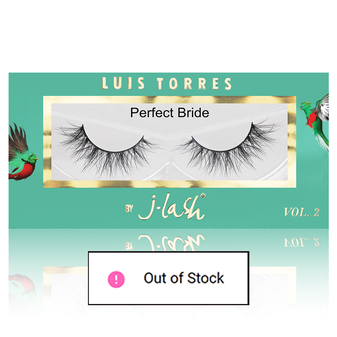 Luis Torres x JLASH Vol. 2 Faux Mink Lashes (Perfect Bride) - JLASH
