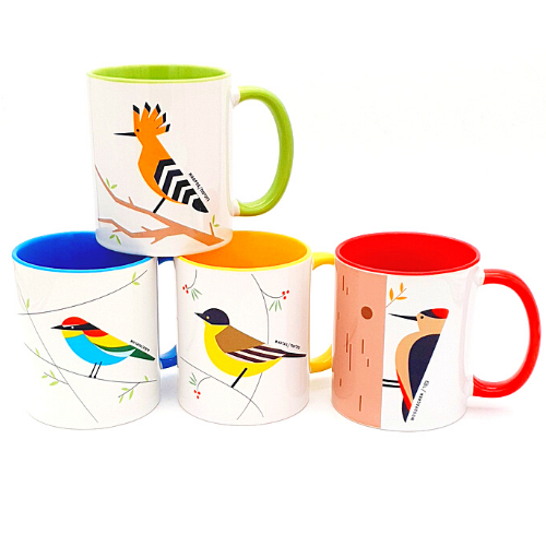 Israeli Bird Design: Jewish Gifts