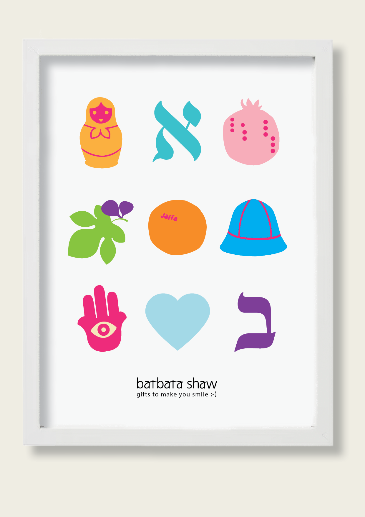 Barbara Shaw Gifts Original stylish Jewish Israeli Gifts