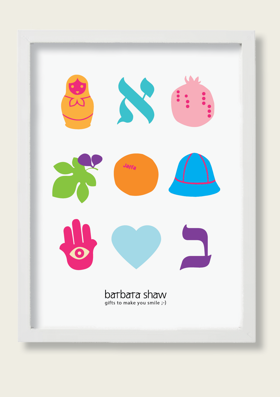 Barbara Shaw Gifts Original stylish Jewish Israeli Gifts