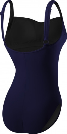 Poly Solid Twisted Bra Control - Swim 'N Things