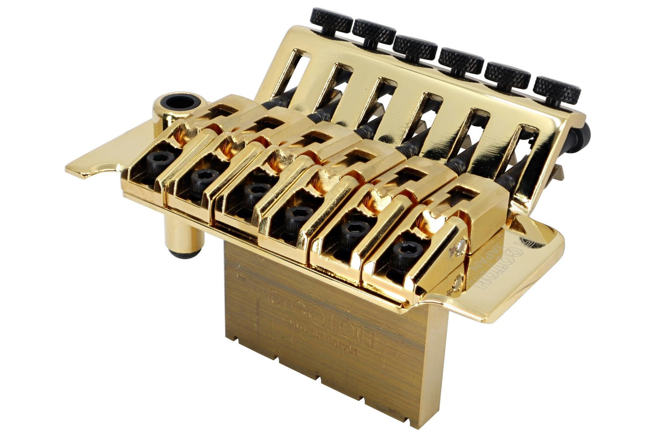 GOTOH GE-1996T Licensed Floyd Rose locking tremolo bridge - Gold ...