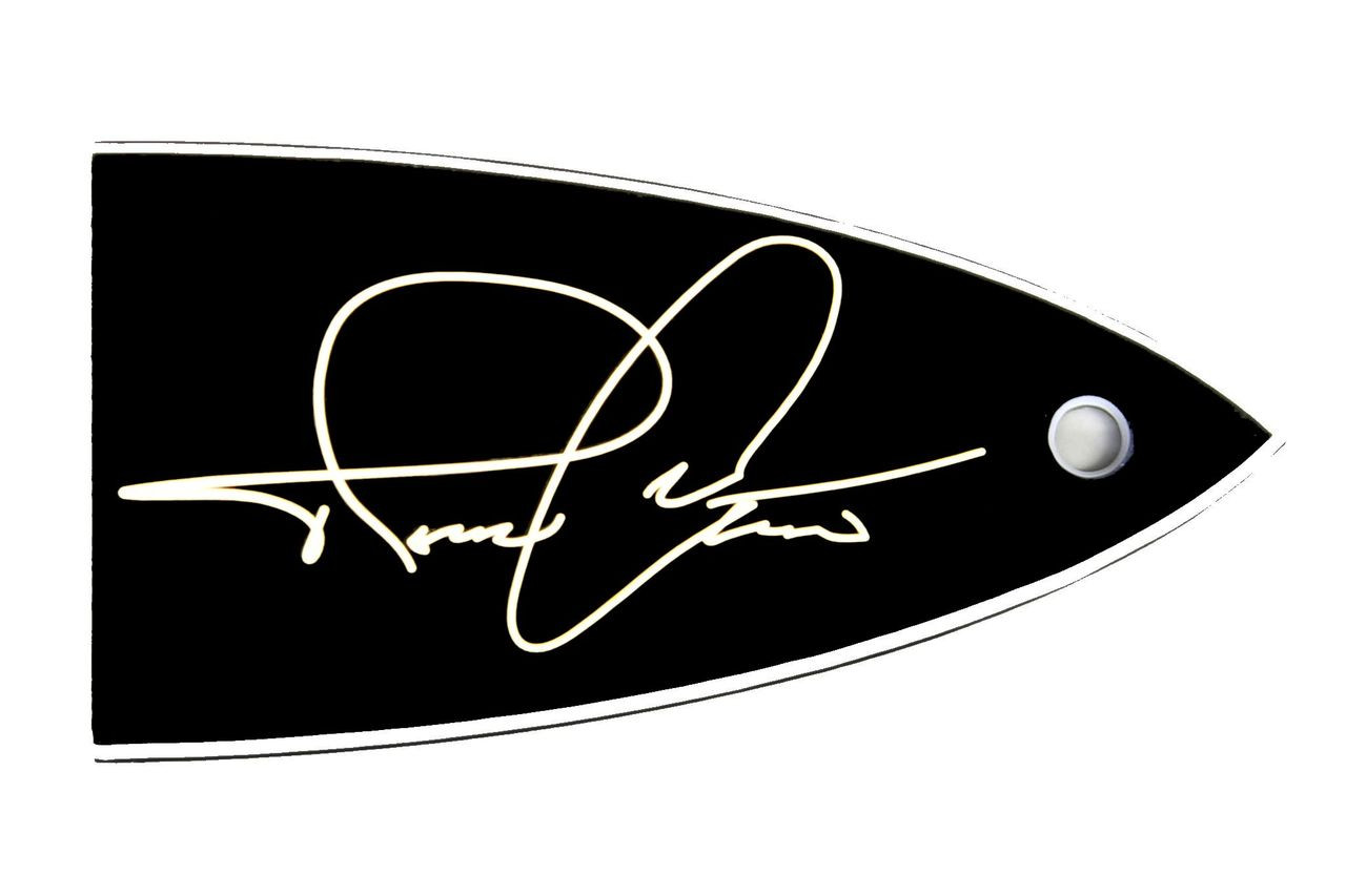 Custom Engraved "Signature" Truss Rod Cover for ESP/LTD Guitars ...