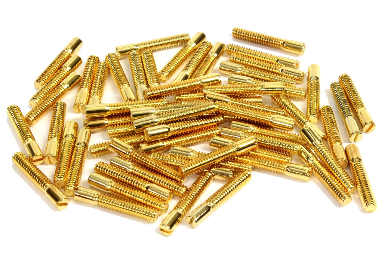 Mini Humbucker Pole Screw - Gold - Qty 60 - Philadelphia Luthier Tools ...