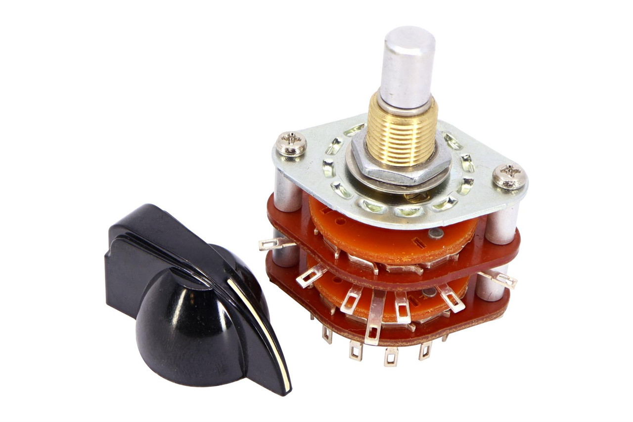 6 Position Rotary Guitar Pickup Selector Switch - Philadelphia Luthier ...