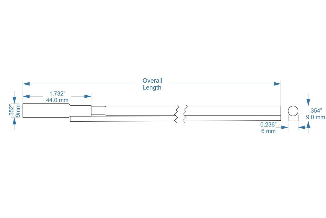 Fully Wrapped 2-Way Dual Action Truss Rod - Philadelphia Luthier Tools ...