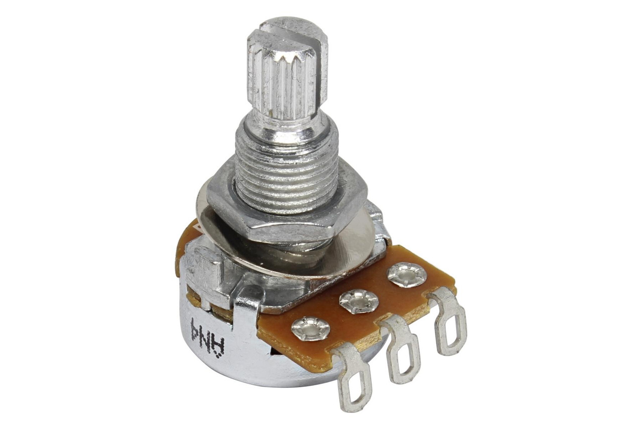 ALPHA Mini B500K Linear Split Shaft Metric Coarse Spline Potentiometer ...