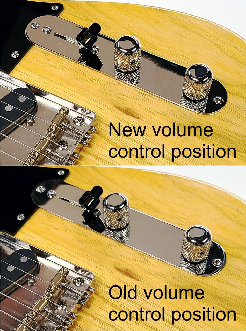 Tele Control Plate with modified volume control position - Philadelphia ...