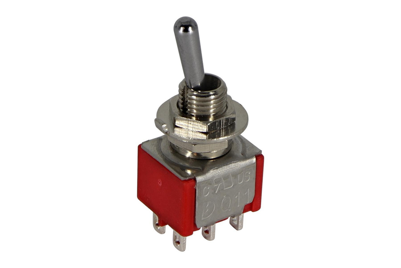 Mini Toggle Switch 2-way On-On Round Lever - Philadelphia Luthier Tools ...