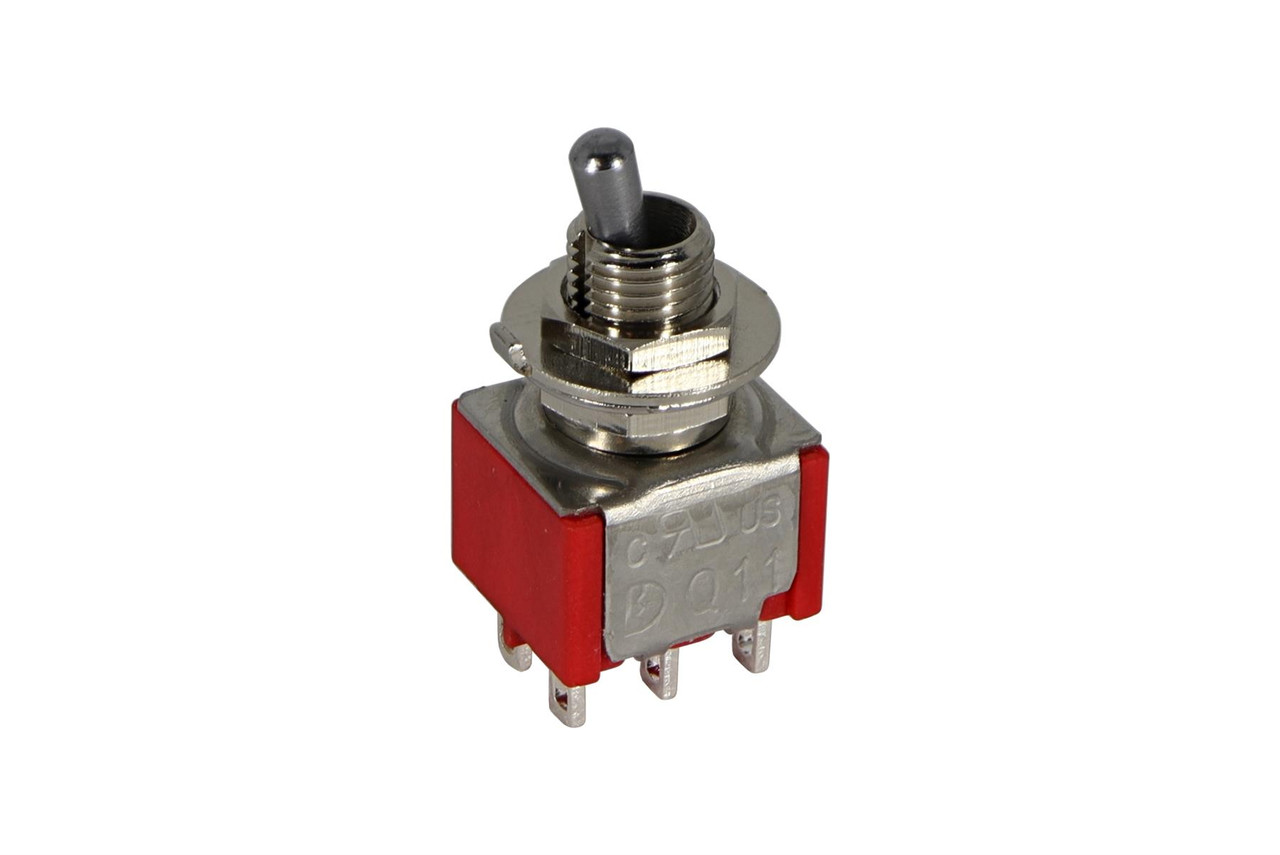 Mini Short Round Lever Toggle Switch 2-way On-On - Philadelphia Luthier ...