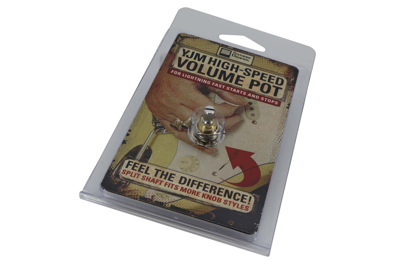 Seymour Duncan YJM Pot, YJM logo - Ynqwie Speed Pot - Low resistence ...
