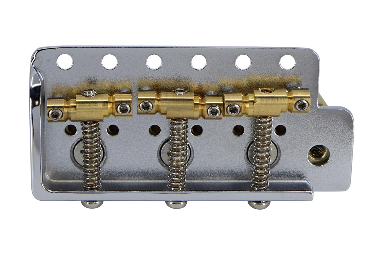 Strat/Tele - Trem Bridge w/ 1/4" Brass Saddles - Philadelphia Luthier ...