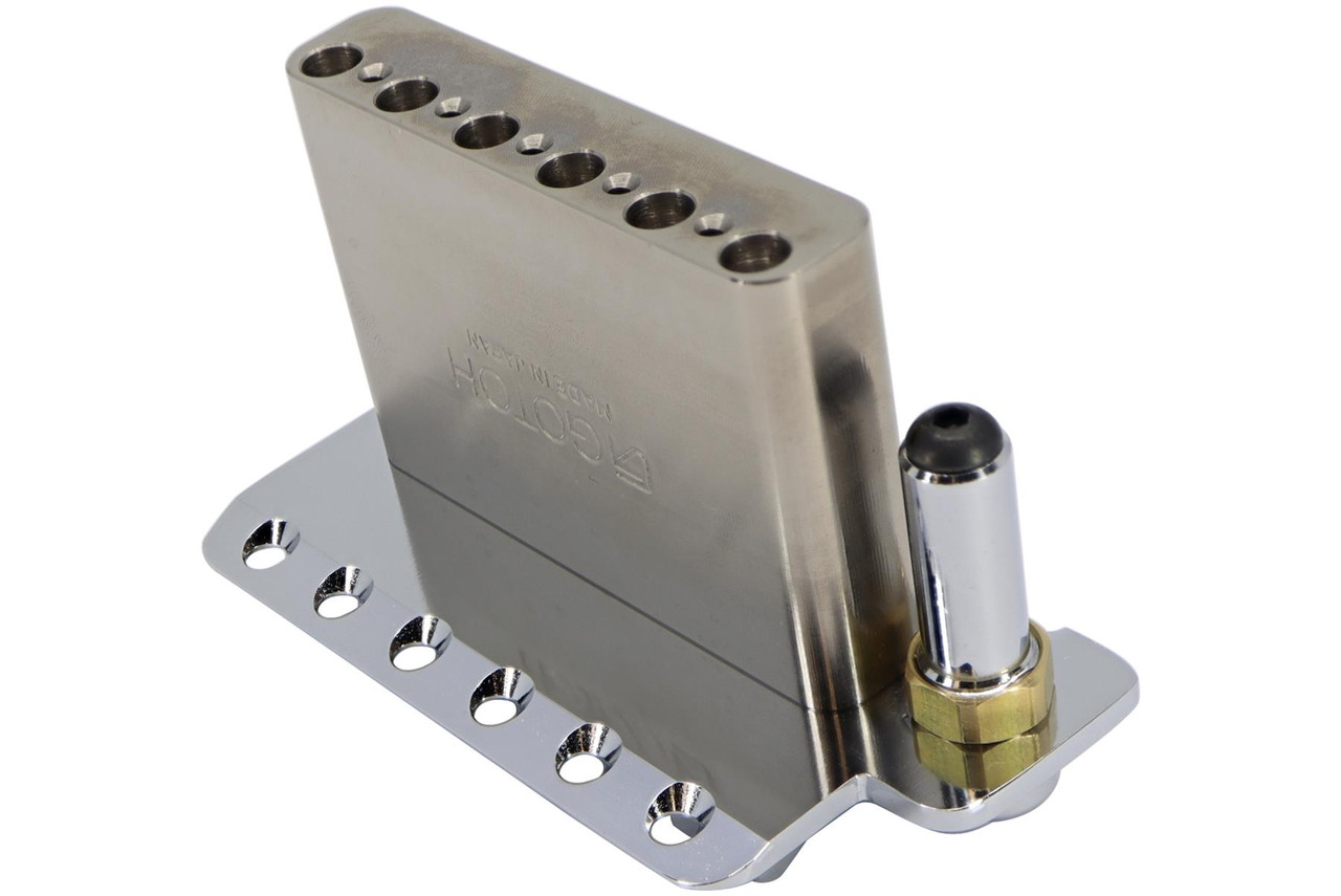 GOTOH 510TS-LS2 Locking Saddle Traditional 6-point Tremolo Bridge w ...