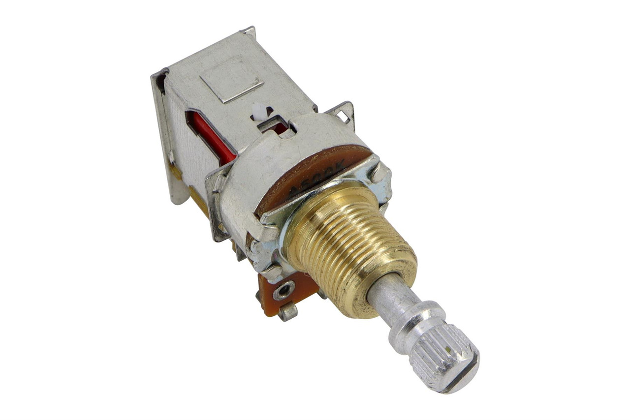 Push Push 500K Audio Pot - Philadelphia Luthier Tools & Supplies, LLC