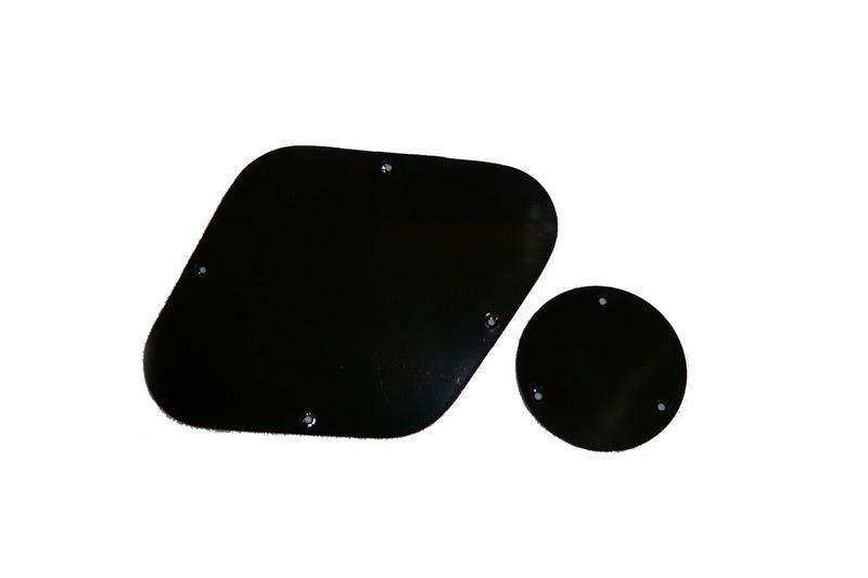 Backplate Control Cover Set Black for Gibson® Les Paul - Philadelphia ...