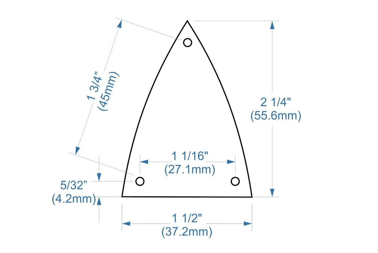Truss Rod Cover 2ply Short 2ply - Philadelphia Luthier Tools & Supplies ...